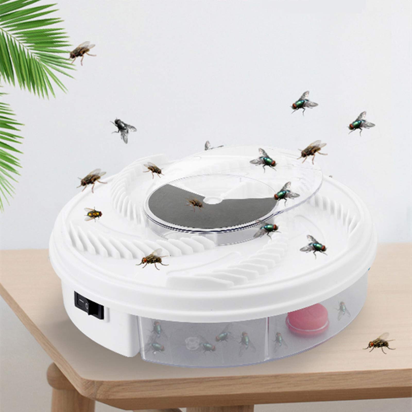 Buy KFEK Automatic Fly Trap, Revolving Electronic Fly Trap, Fruit Fly ...