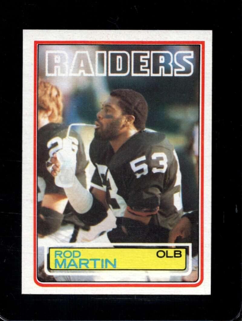 Amazon.com: 1983 TOPPS #304 ROD MARTIN NM LA RAIDERS : Everything Else