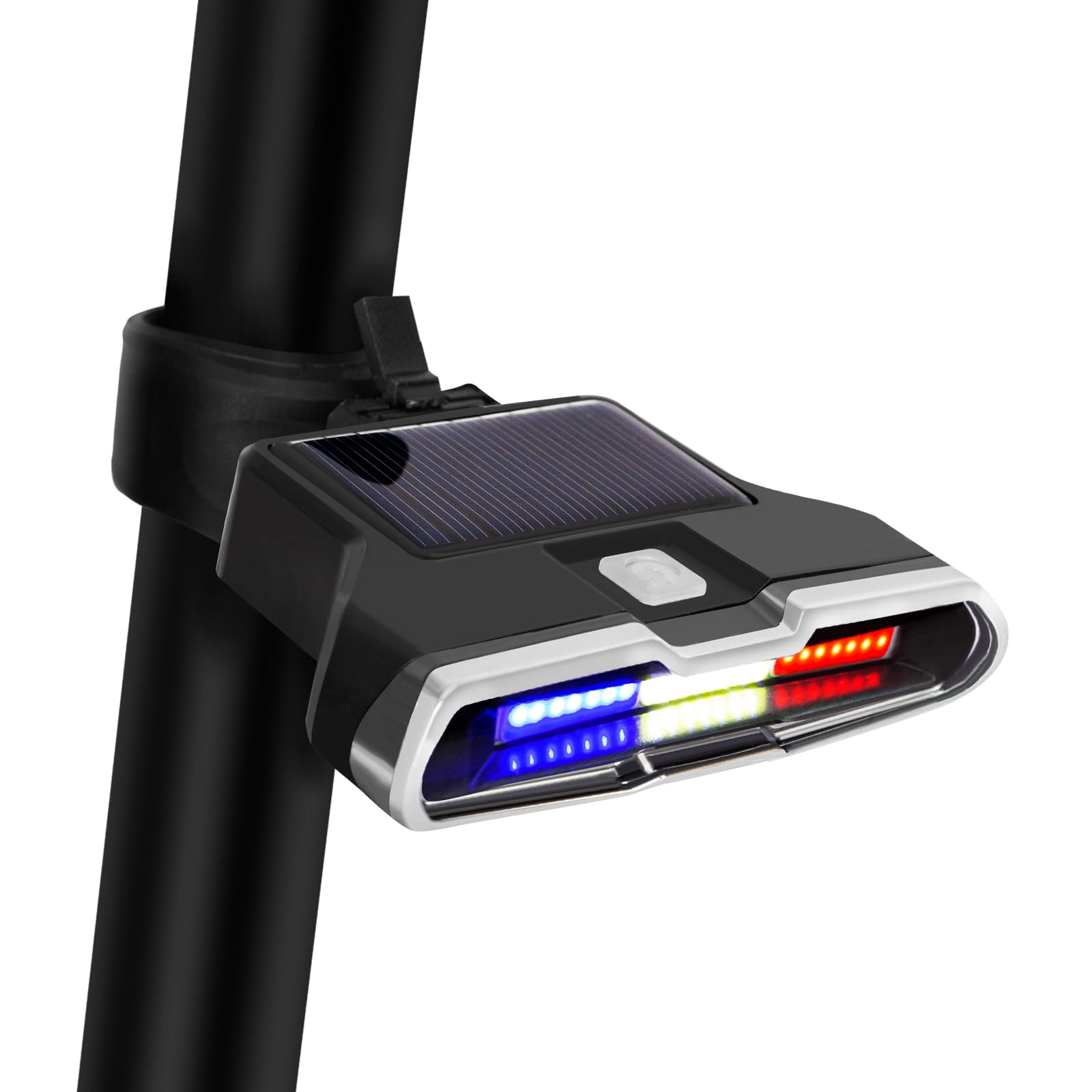 Buy Bicycle Light, Bike Tail Light, 400 Lumens Solar-Powered Rear Bike ...