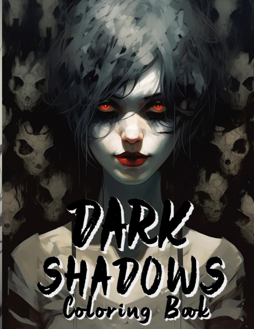 Amazon.com: Dark Shadows Coloring book: 54 Haunting and creepy ...