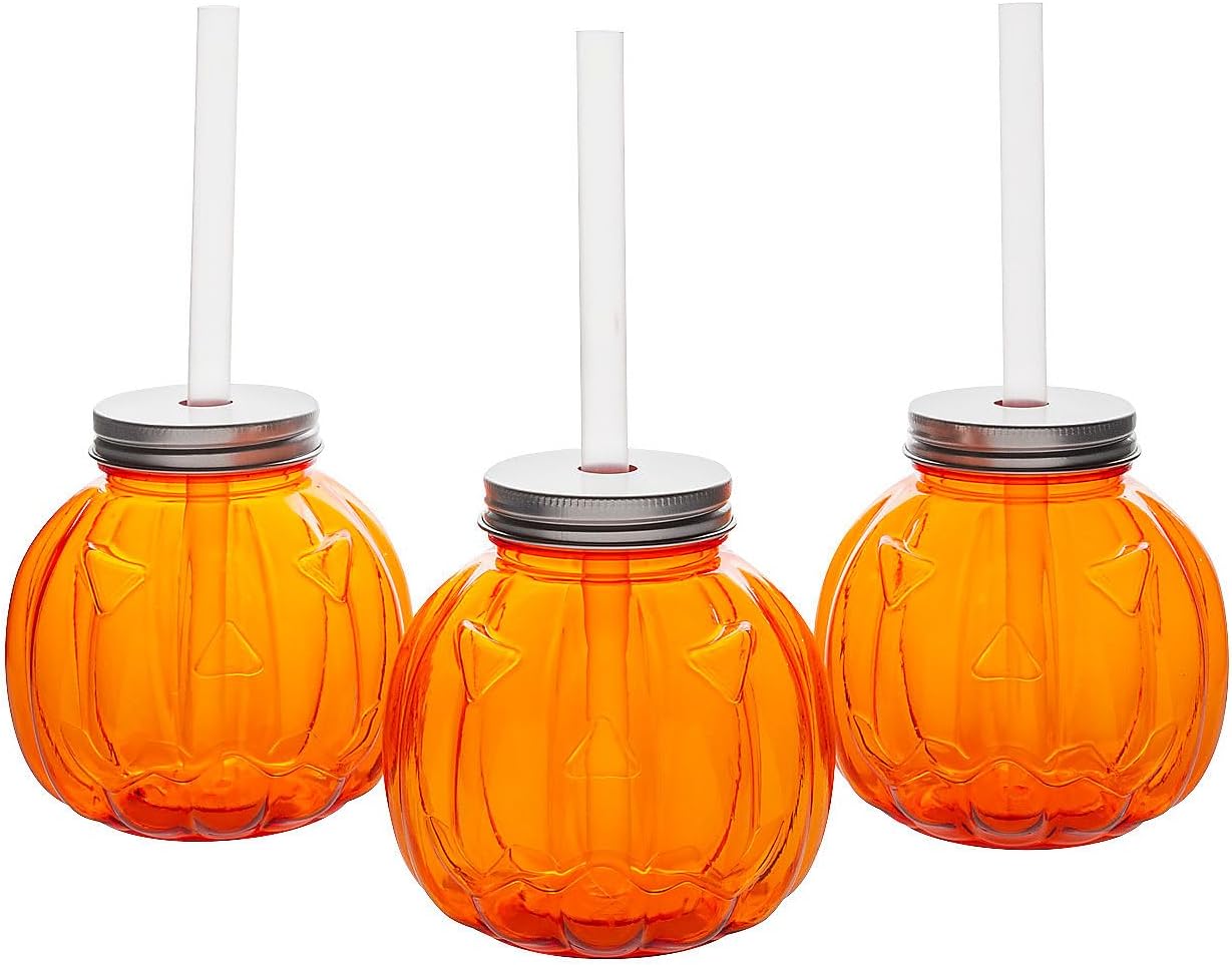 Amazon.com: Fun Express Jack-O’-Lantern-Shaped Reusable BPA-Free ...