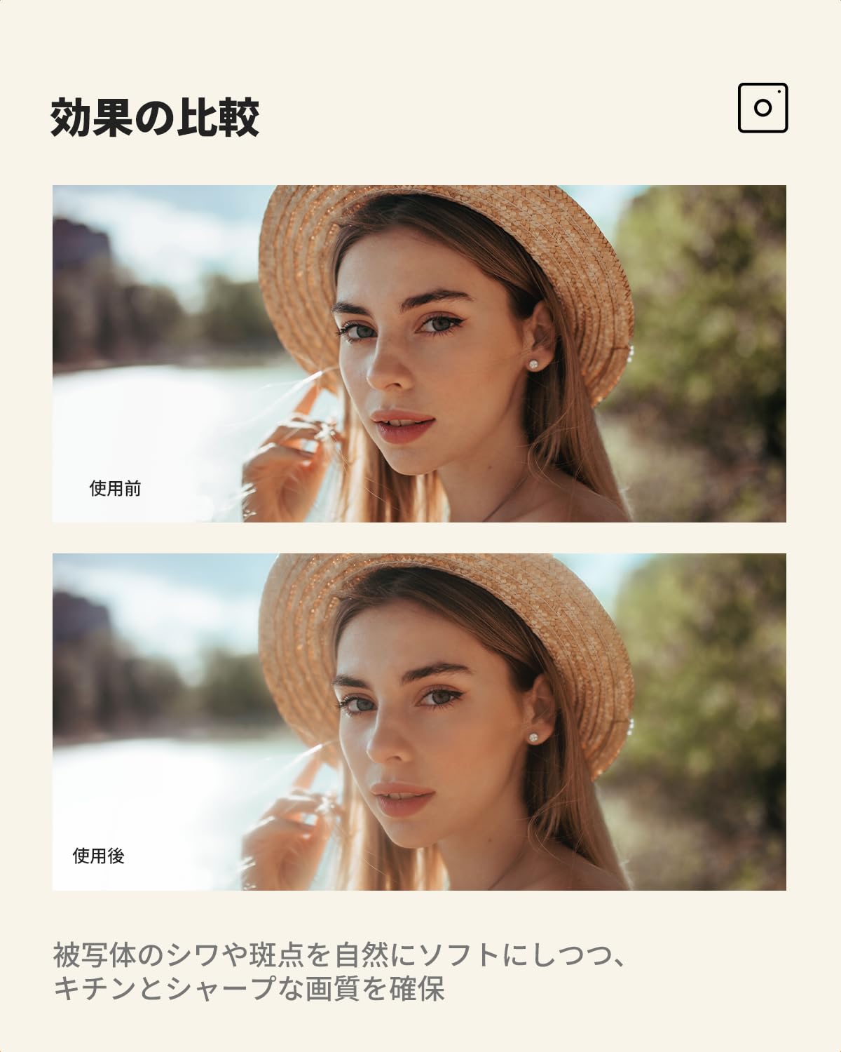 Amazon | K&F CONCEPT 95mm ブラックミスト1/4 ソフト効果 1/4