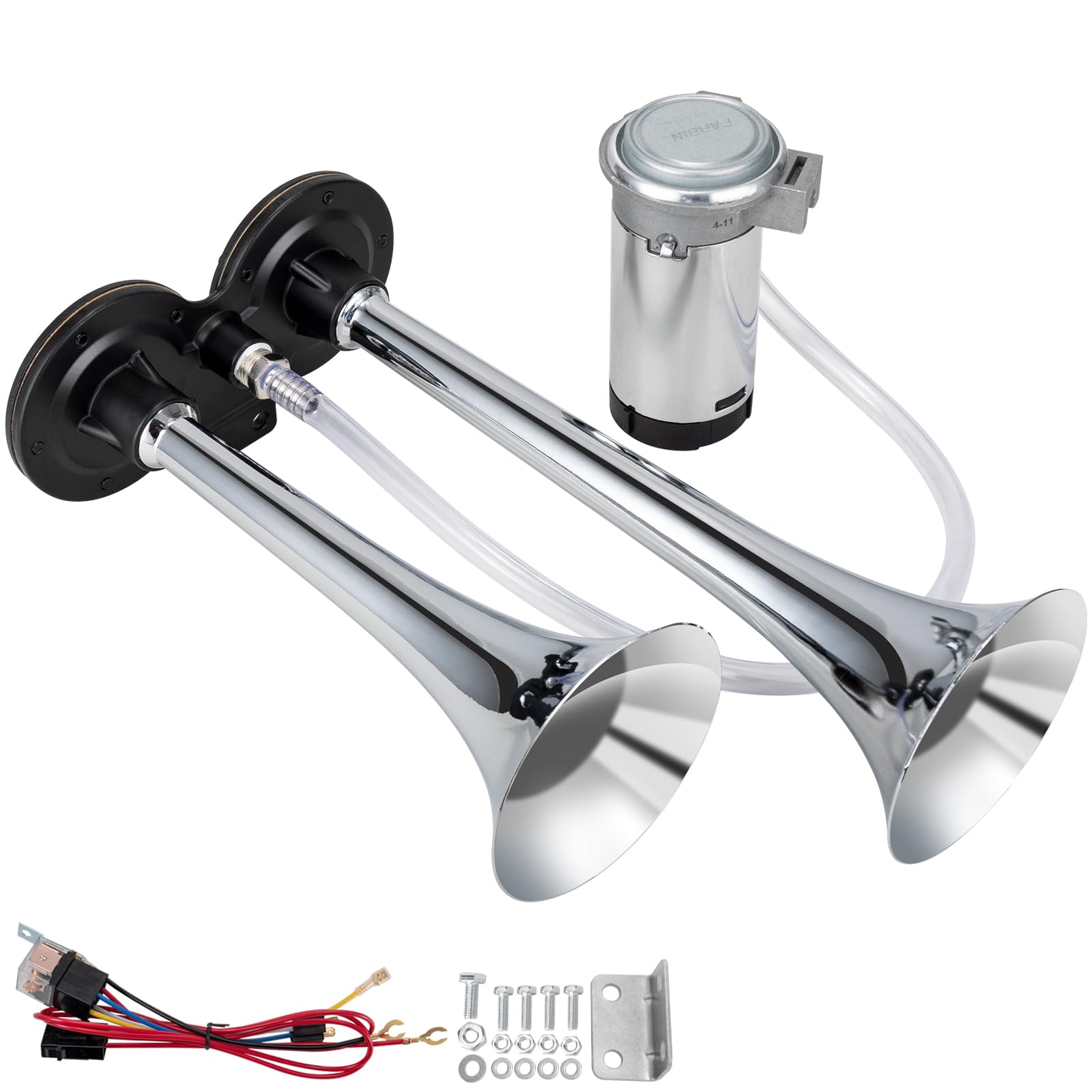 Snapklik.com : AOLIHAN Train Horns Kit For Trucks, Super Loud 12V 150db ...