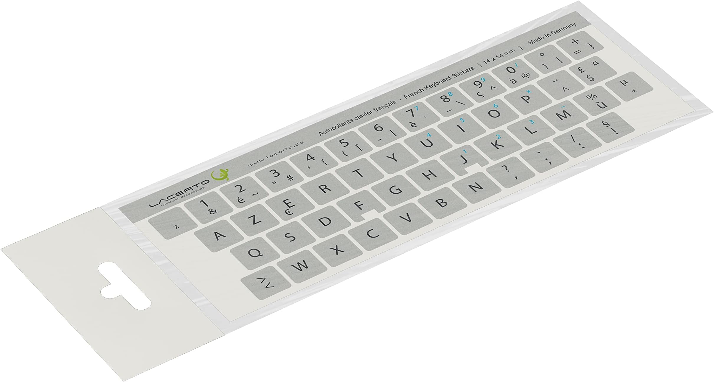 LA CAVERNE D'EABANI ® Sticker Autocollant AZERTY Clavier Français ...