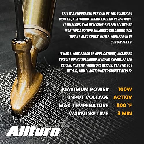 Snapklik.com : Allturn 110V-100W Plastic Welding Iron