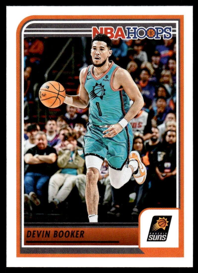2023-24 Panini Hoops #191 Devin Booker NM-MT Phoenix Suns Basketball ...