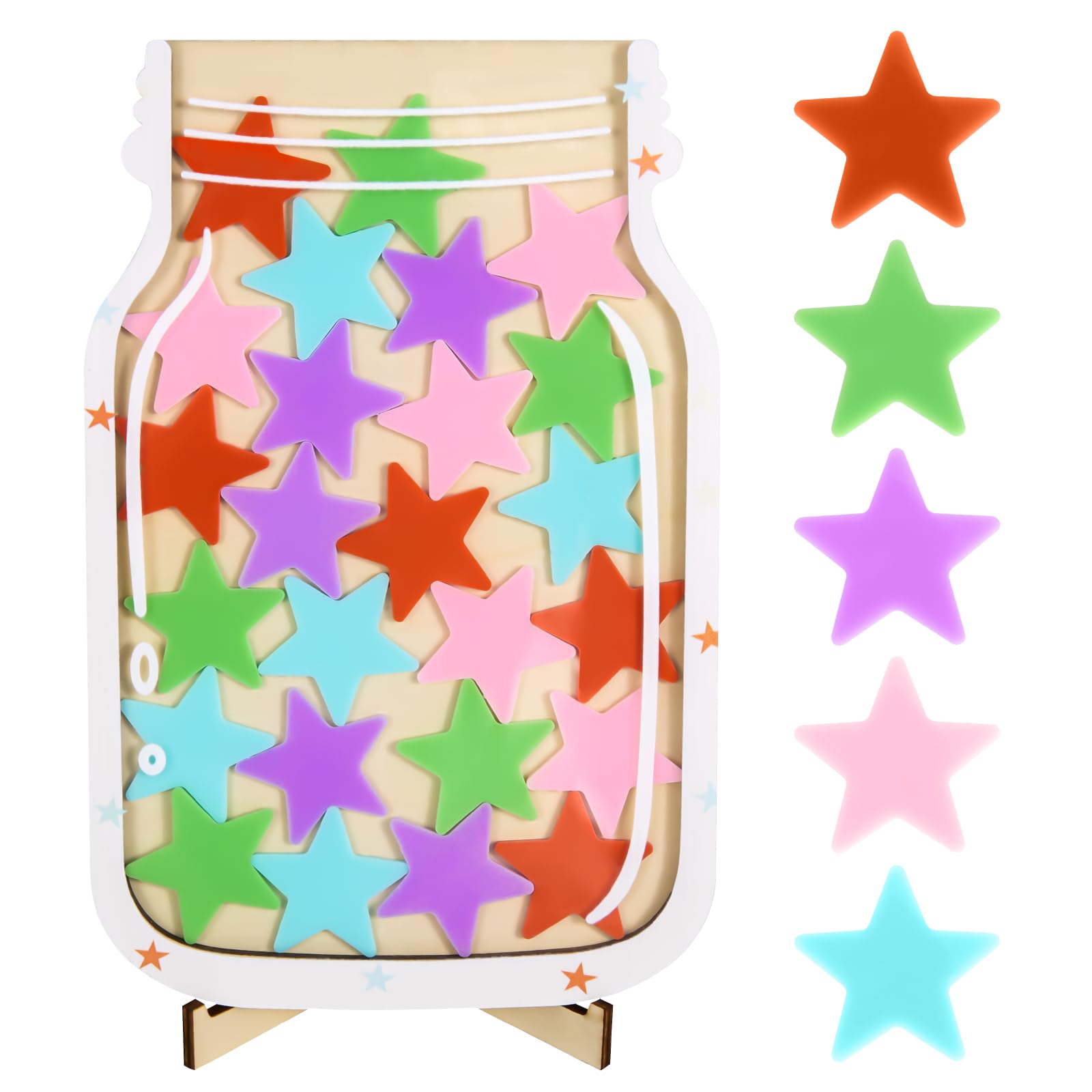 Reward Jar With Star Tokens, Classroom Reward Jar, Reward Charts for ...