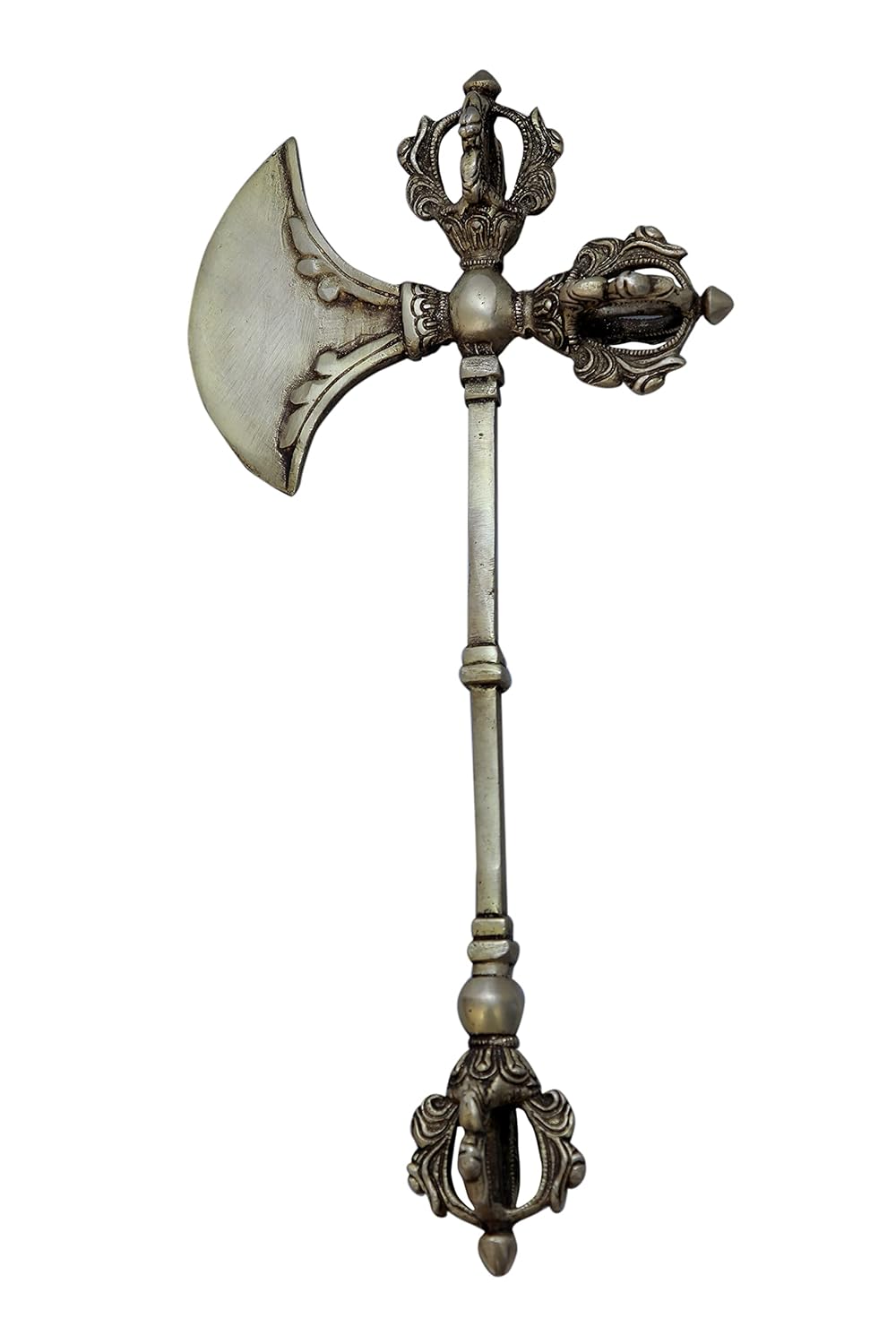 Buy Bharat Haat, Brass Vajra Axe Lord Parshuram Weapon Handicrafts ...