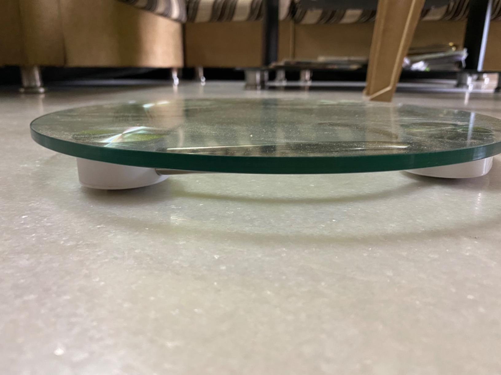 MCP Digital Glass Weight Machine for body weight Round Personal ...