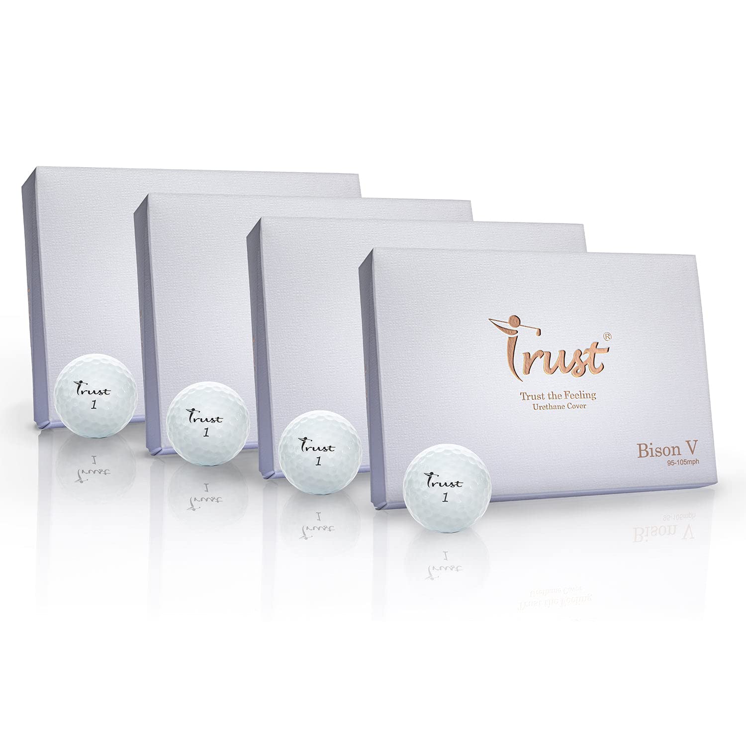 Buy Trust Bison 2022 K8 Edition- Urethane Cover with Reactive Core, Different Compression ...