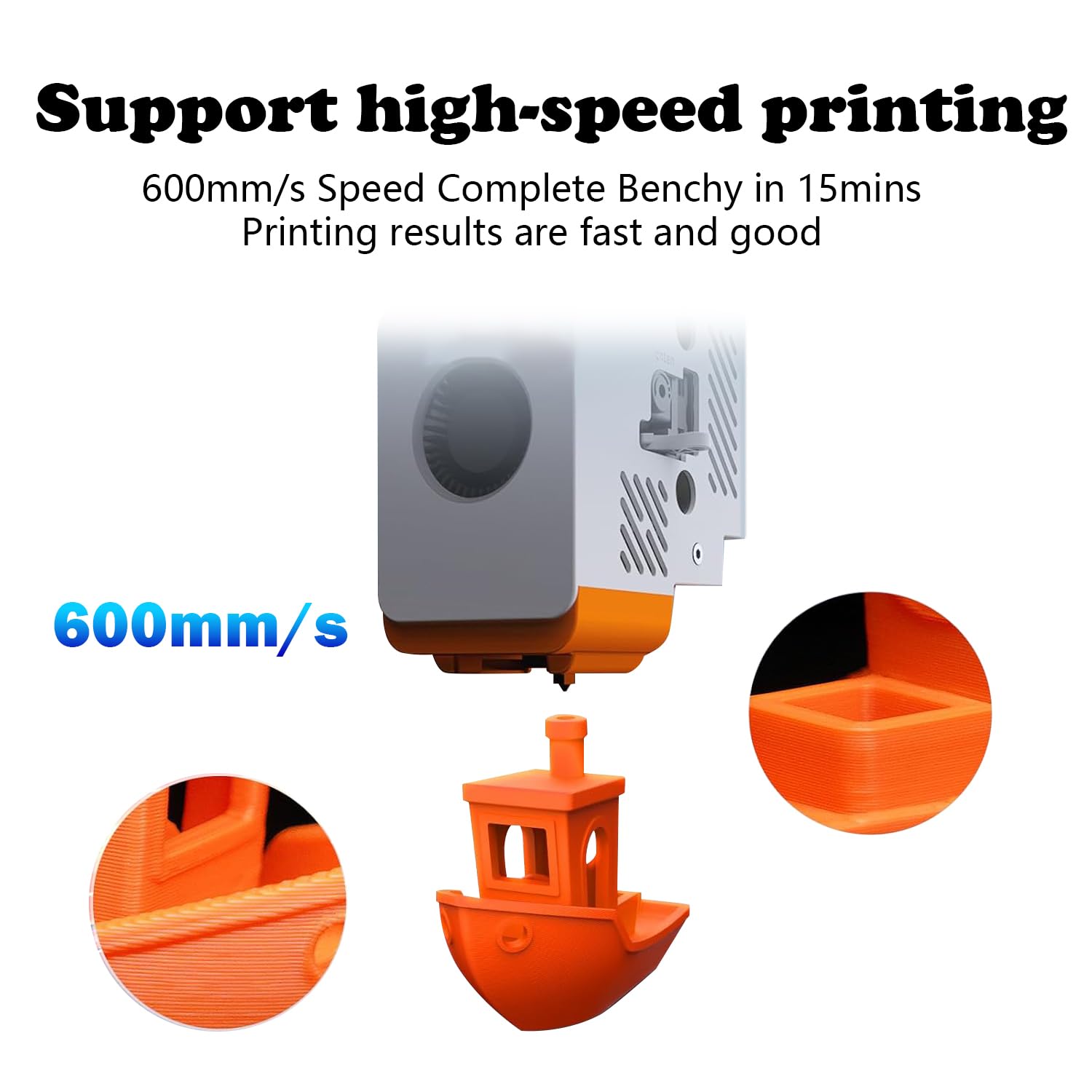 24V 5020 Blower Fan 2-Pack DC S For Anycubic Kobra 3D Printers ...
