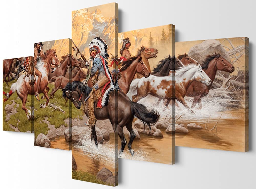 Indian Warrior Painting