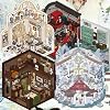 Amazon.com: 5 Sets DIY 3D House Stickers Kit for Adults & Teens ...