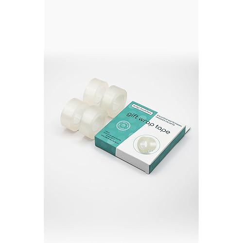 Snapklik.com : Wrap Buddies Adhesive Tape Rolls - Clear Tape For Wrap ...