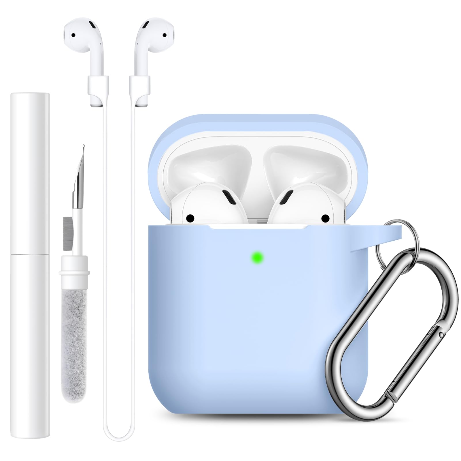 Amazon.com: Lerobo Airpod Case Cover, with Cleaner Kit and Magnetic ...