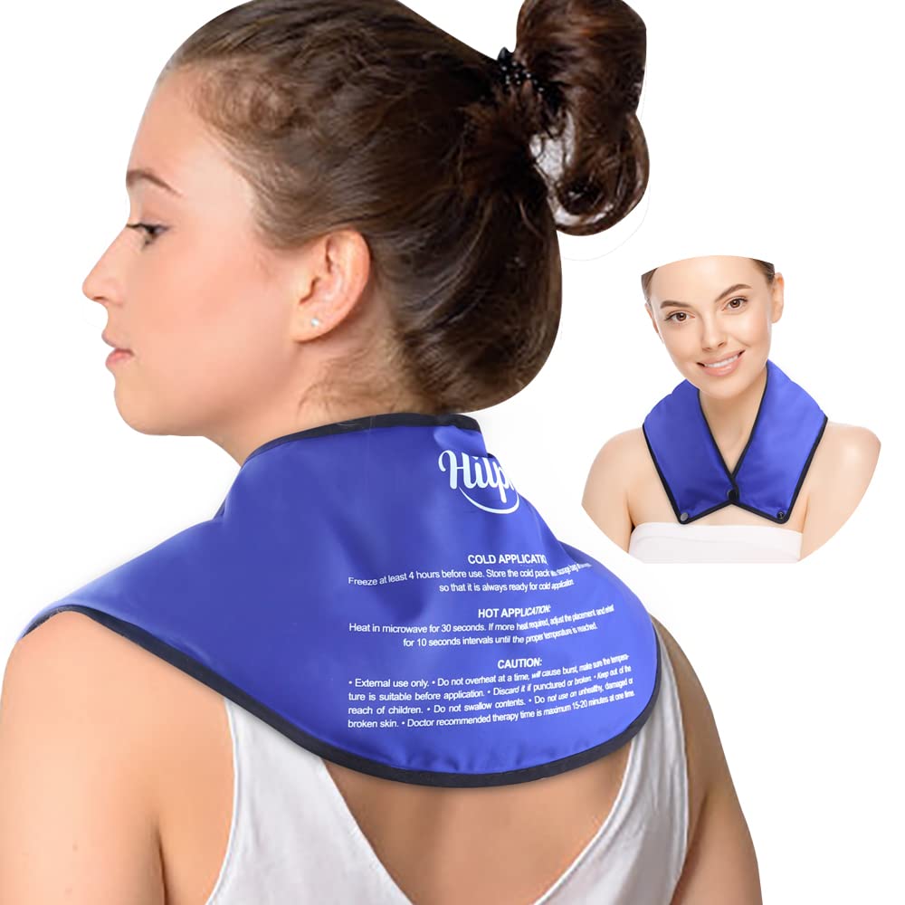 Hilphneck Ice Pack Reusable Large Ice Pack For Neck Pain | Desertcart Japan