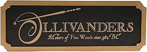 Widdop and Co Harry-Potter-Ladenschild Ollivanders, Metall, Holz, 30.5 cm x 11 cm : Amazon.de ...