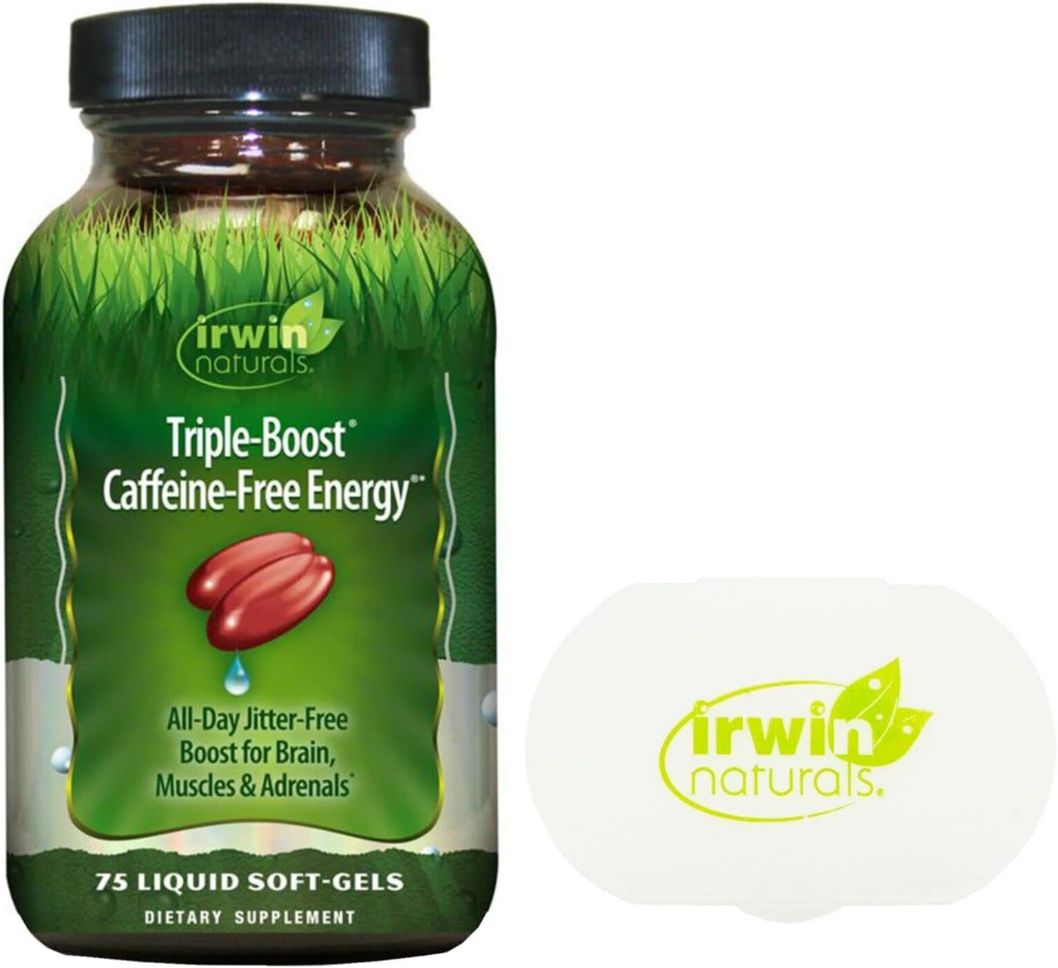 Amazon.com: Irwin Naturals Triple Boost Caffeine-Free Energy Supplement ...