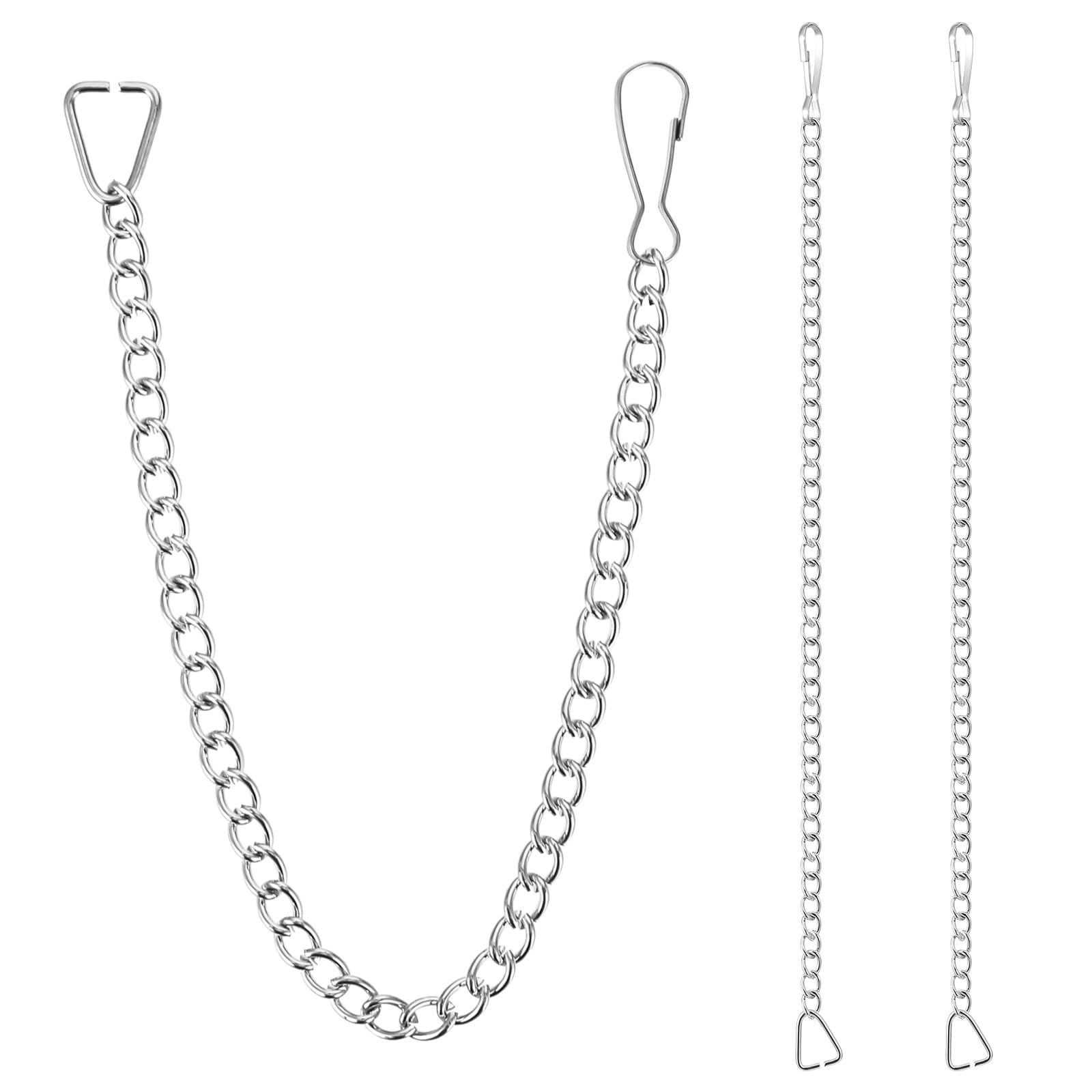 3 Pack Toilet Flapper Chain, 9.8inch Stainless Steel Universal Flapper ...