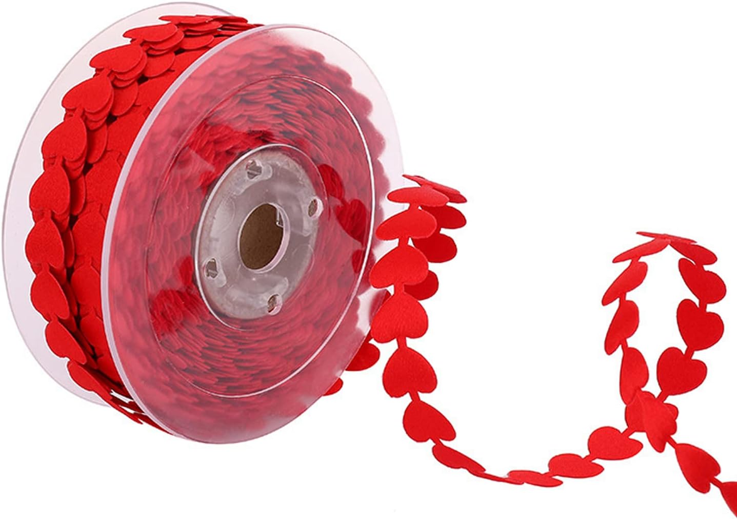Amazon.com: MRSRIBBON 5/8" Love Heart Ribbon for Crafts - 20 Meters/1 ...