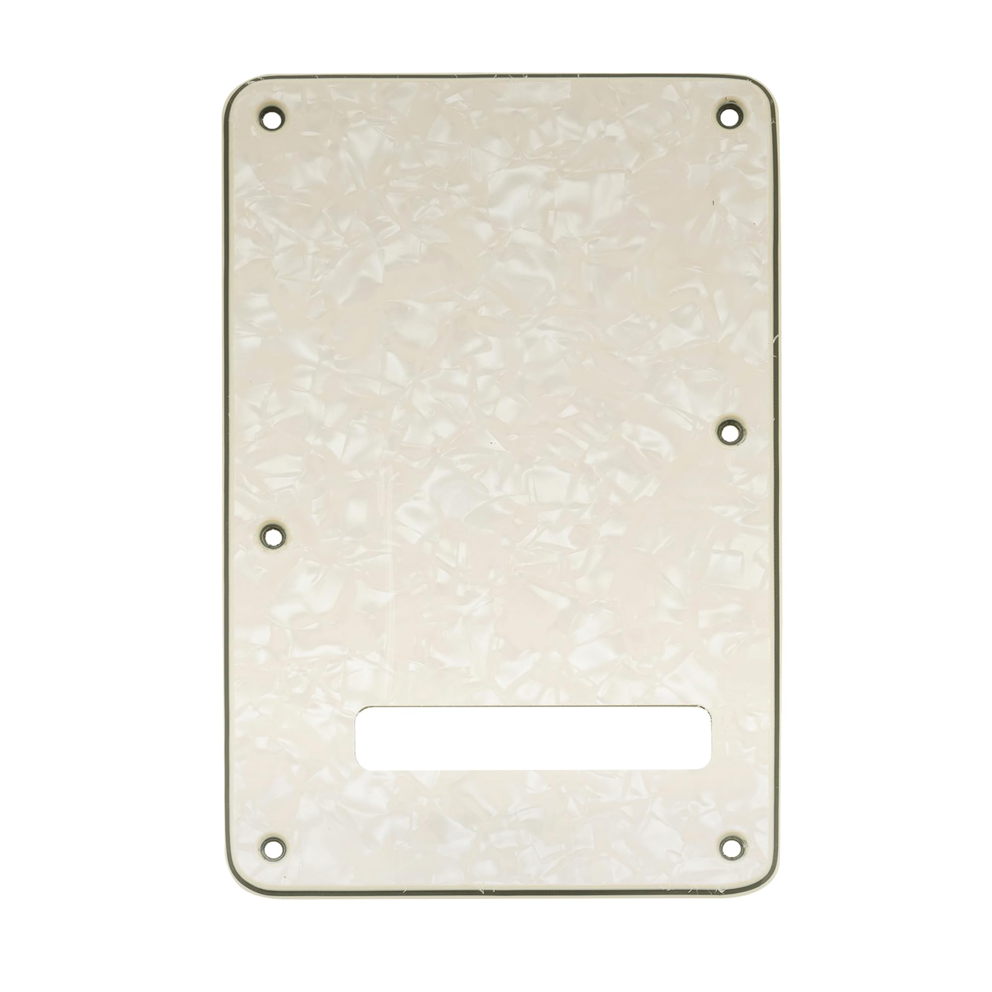 Snapklik.com : Musiclily 6 Hole Strat Back Plate Tremolo Cavity Cover ...