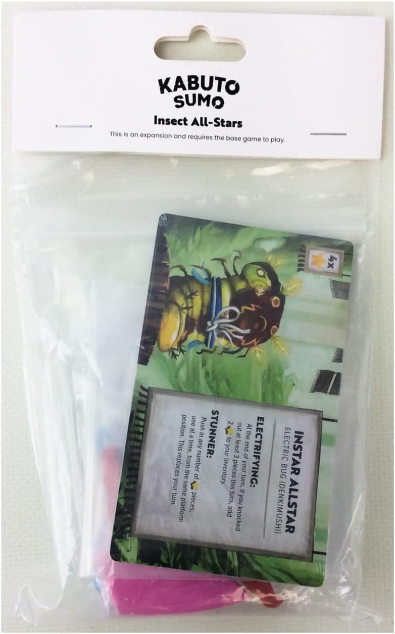 Amazon.com: Kabuto Sumo - Board Game - Insect All-Star Expansion