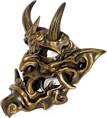 Amazon.com: Resin Japanese Tengu Warrior Prajna Cosplay Mask Halloween ...