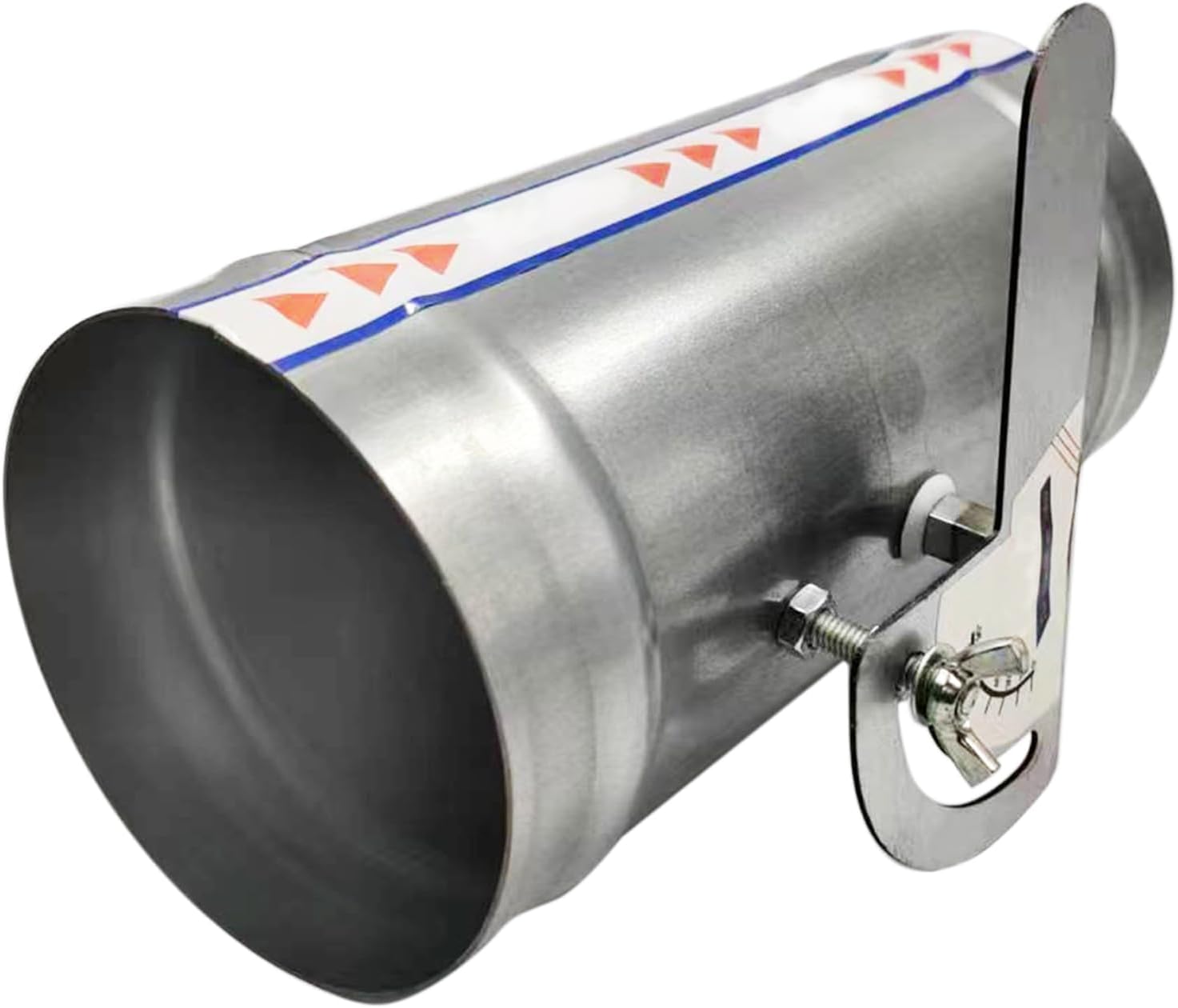 Miayaya 4" HVAC Duct Manual Volume Damper Air Volume Flow Rate Damper ...