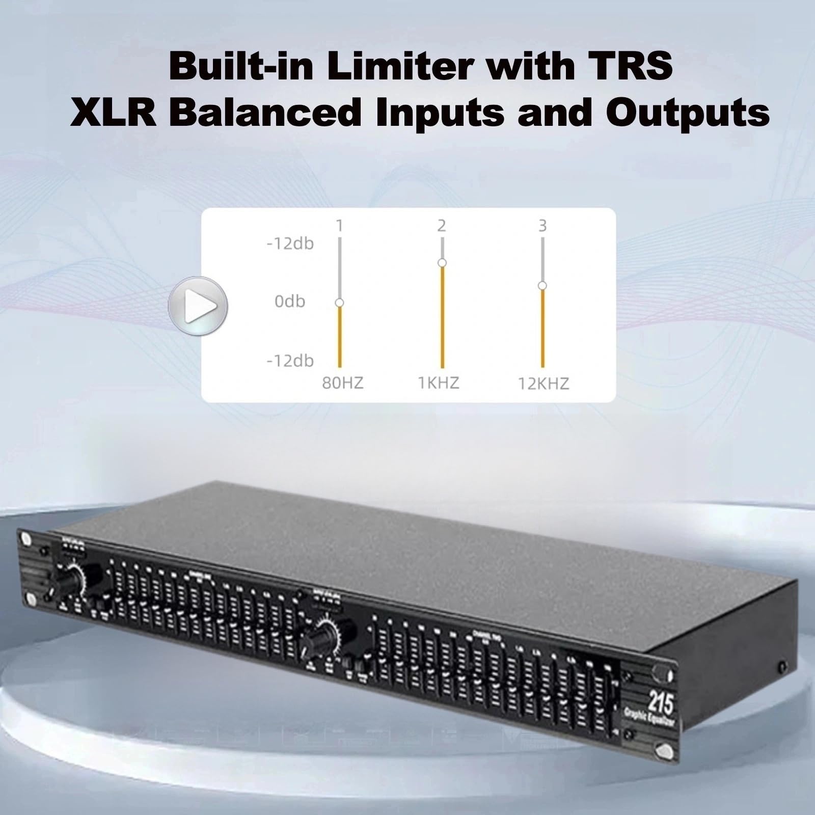 Audio Processing Equipment 15-Band Stereo - Dual Channel DJ EQ With ...