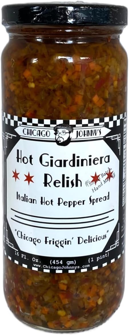 Amazon.com : Marconi Medium Giardiniera Relish, 16 Ounce : Grocery ...