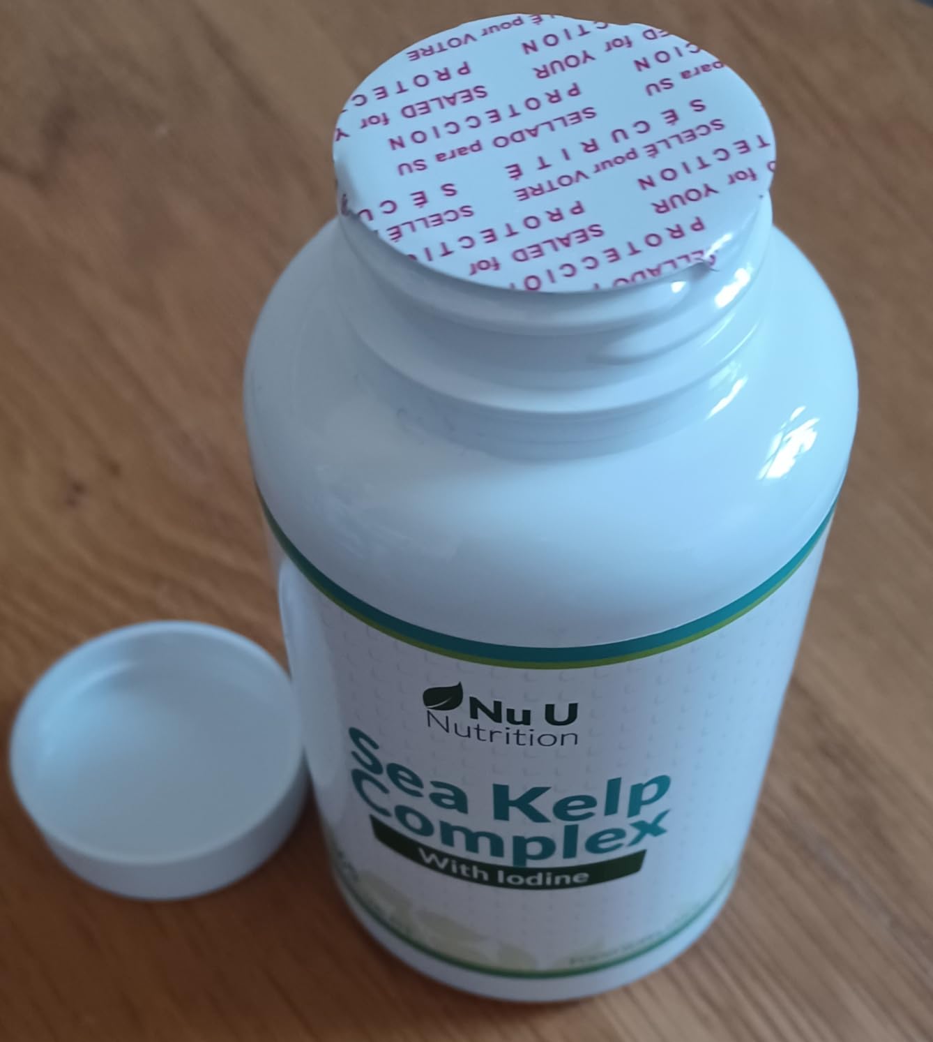 Sea Kelp Tablets 2000mg - 365 Vegan Tablets - 1 Year Supply - High ...