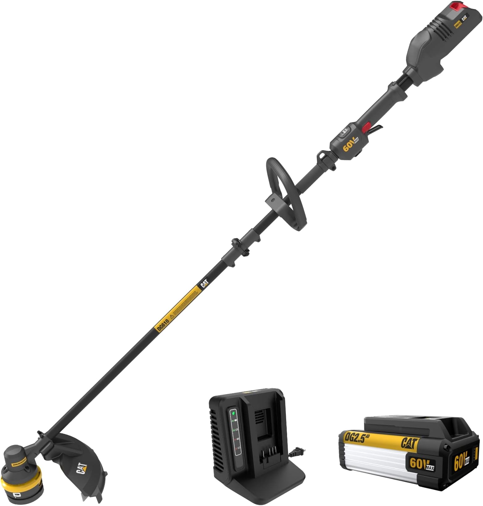Amazon.com : Worx String Trimmer Cordless, Edger 40V Power Share Weed ...