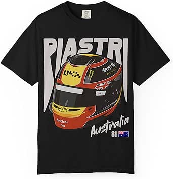 Amazon.com: Piastri T-Shirt | Inspired Shirt, Motorsports Apparel ...