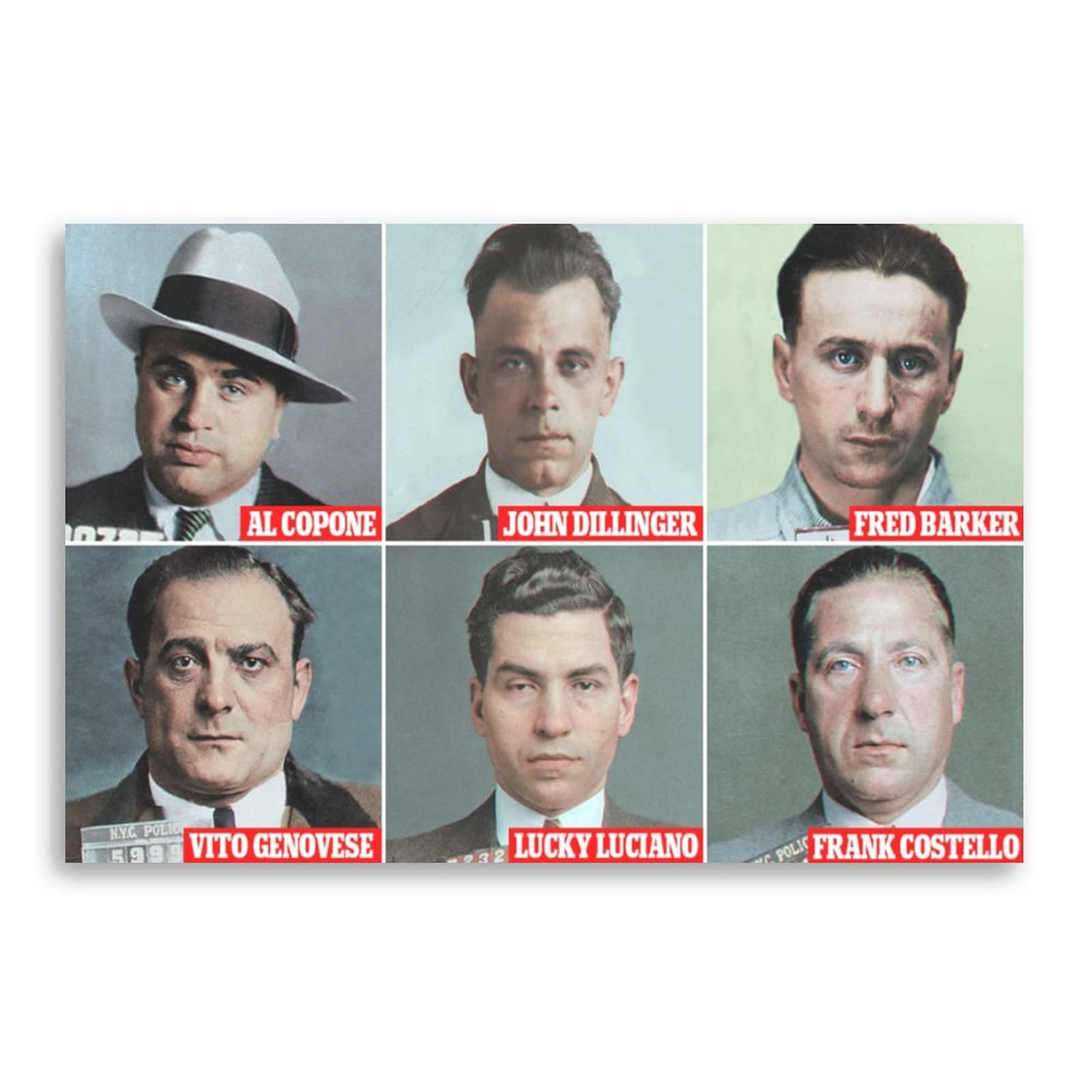 Lucky Luciano And Al Capone