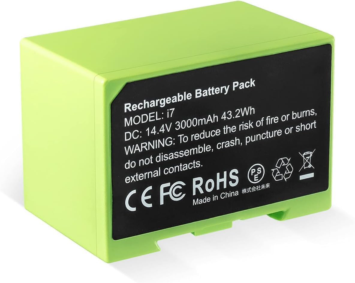 Amazon.com: Fancy Buying 14.4V 3200mAh i7 Battery Replacement for ...