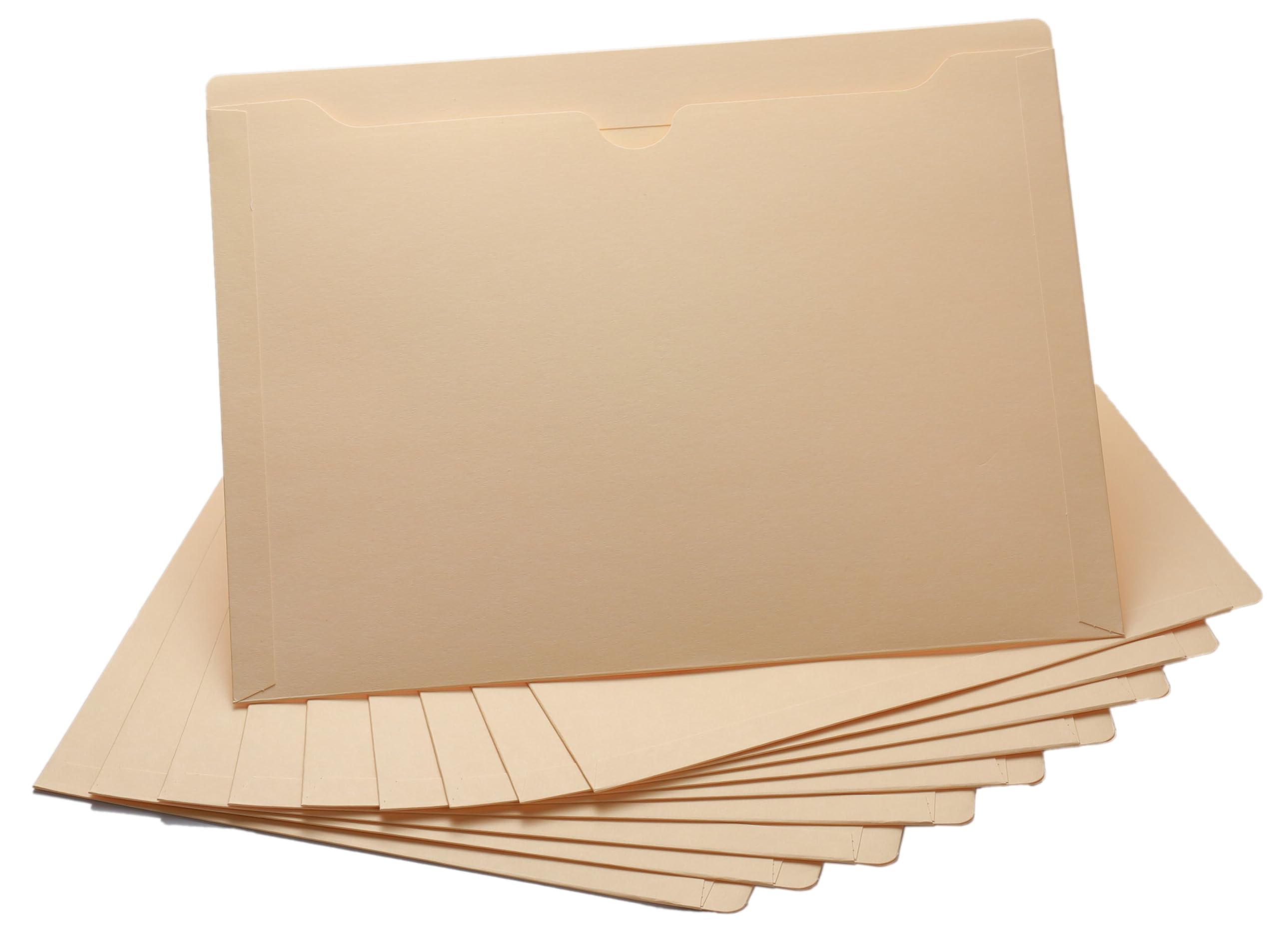 Snapklik.com : Manila File Jackets, Flat-No Expansion, Letter Size ...