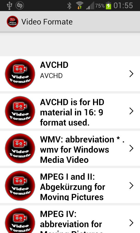 Videoformate im Überblick:www.amazon.com:Appstore for Android