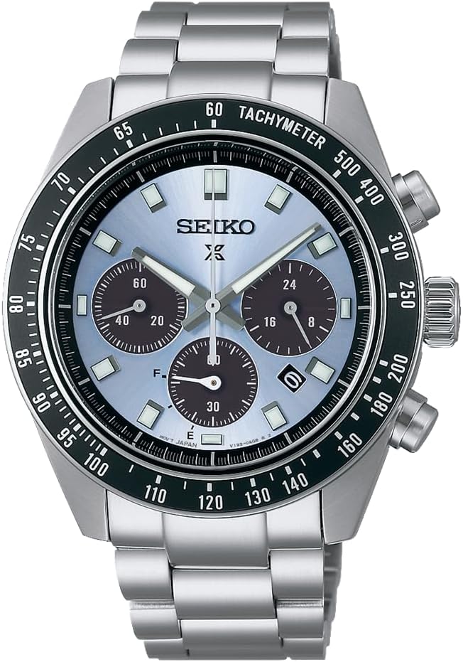 Amazon.com: Seiko Men's SSC935P1 Prospex Solar Chronograph Watch, Blue ...