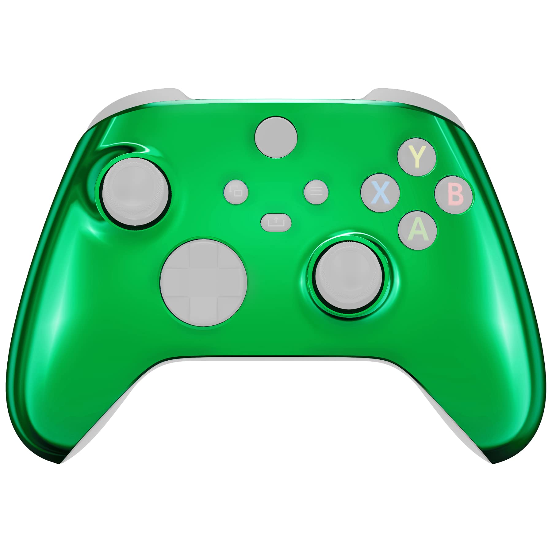 Xbox One Wireless Custom Controller Chrome Green Games