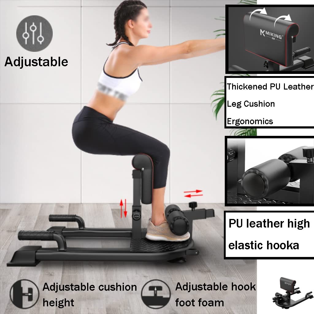 HOMCOM 3-in-1 Deep Sissy Squat Machine Squat Equipment, 53% OFF