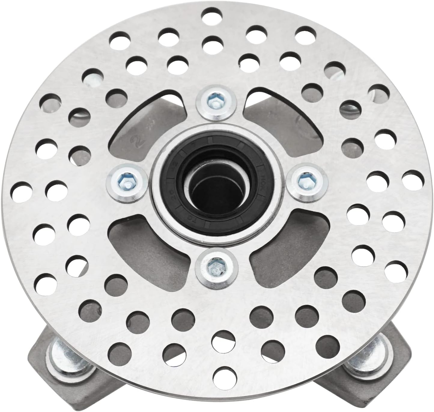 Front Wheel Hub & Brake Rotor Assy for Yamaha Banshee Warrior Raptor ...