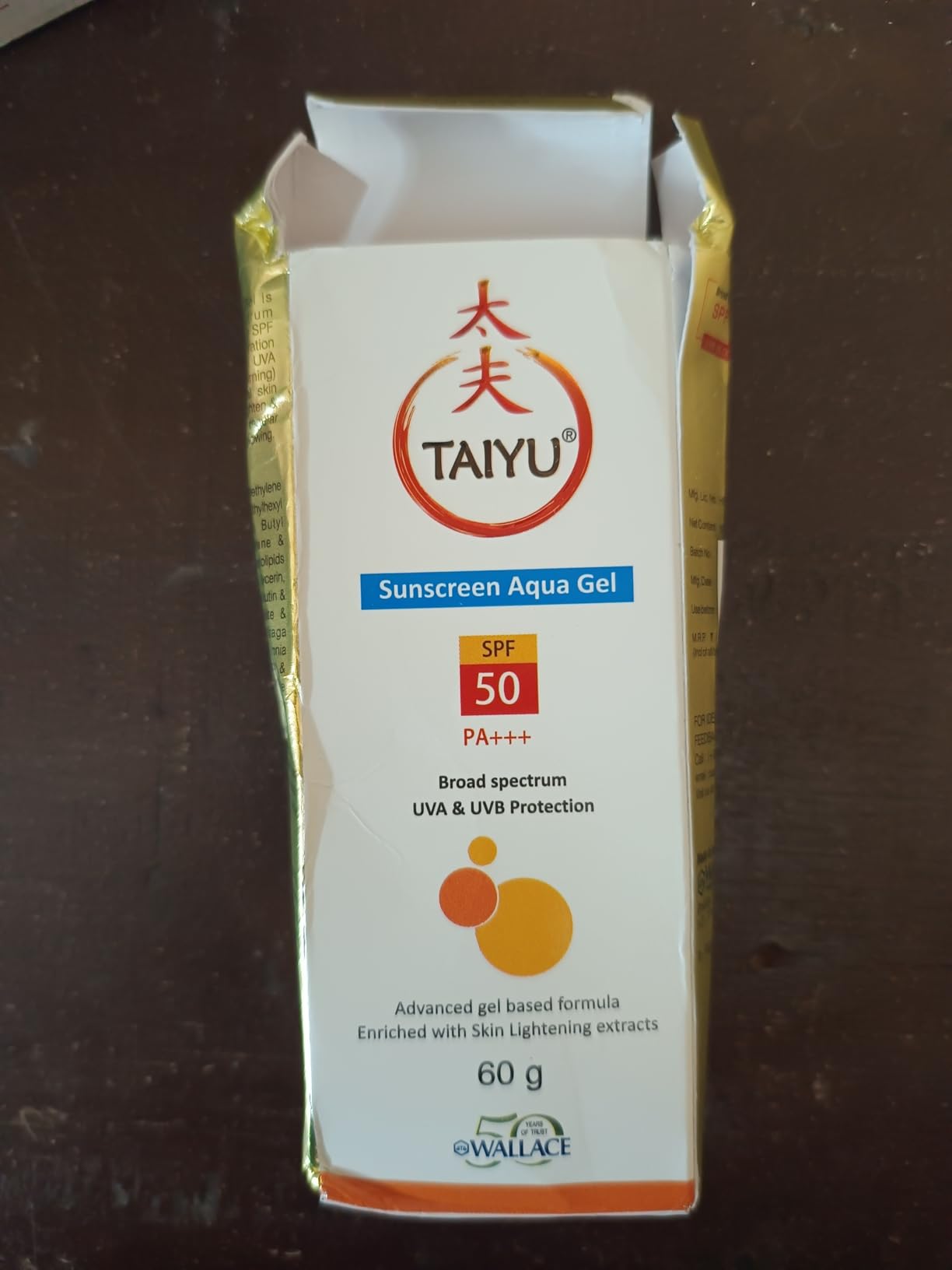 Taiyu Sunscreen For All Skin Type Aqua Gel Spf 50 Pa+++ : Amazon.in: Beauty