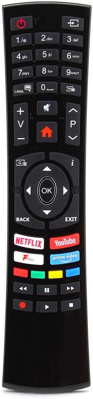 Original Remote Control Compatible with Bush ELED24HDSDVDA Smart TV ...