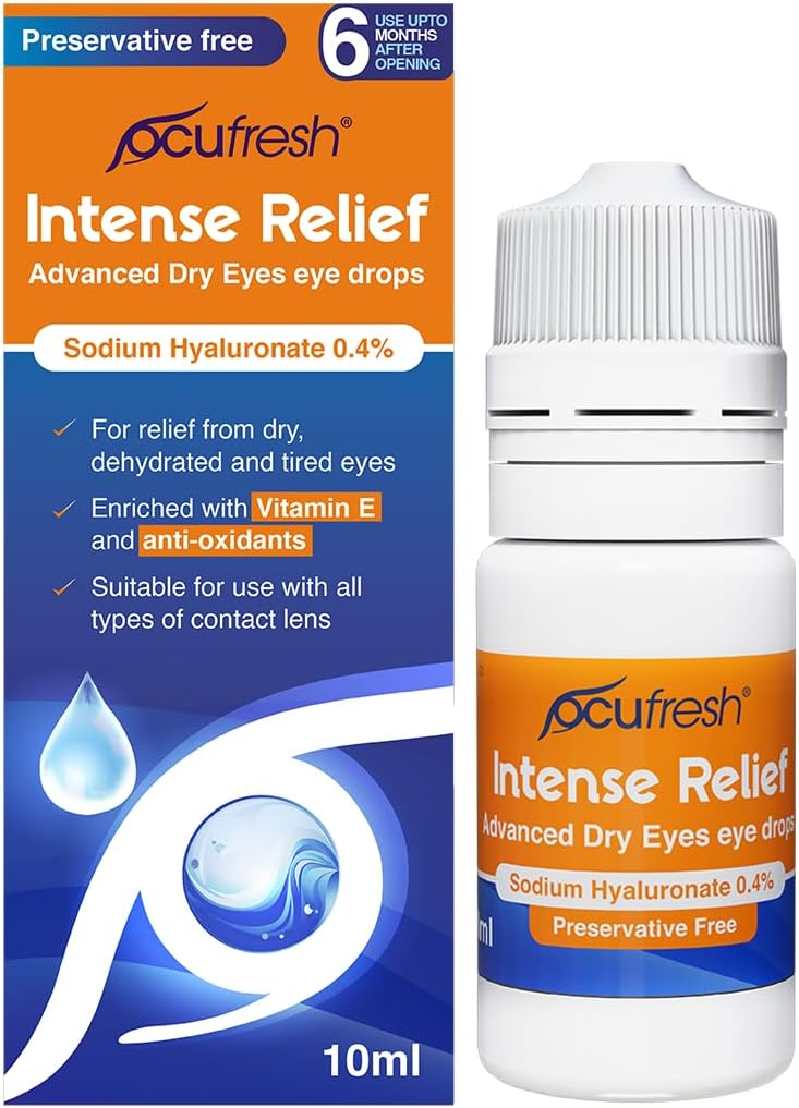Ocufresh Intense Relief - Eye Drops for Moderate & Severe Dry Eye ...