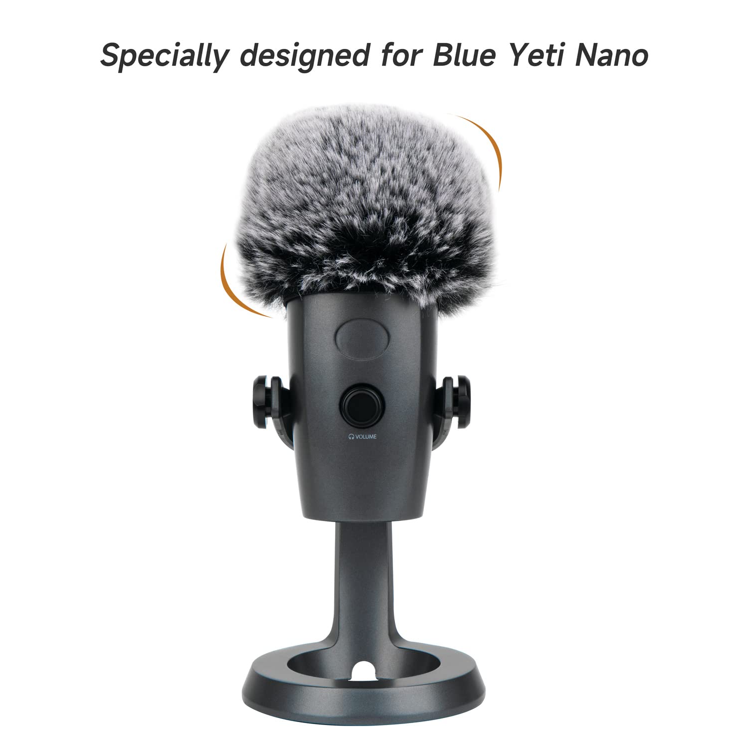 Snapklik.com : WIBOND Blue Yeti Nano Pop Filter Professional Furry ...