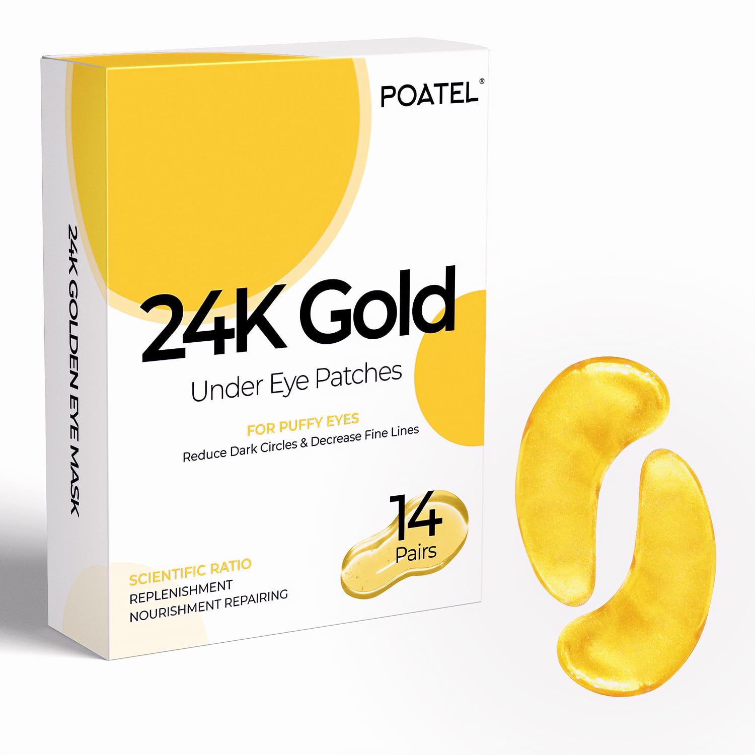 Under Eye Patches for Puffy Eyes 14 Pairs, Dark Circles Under Eye ...
