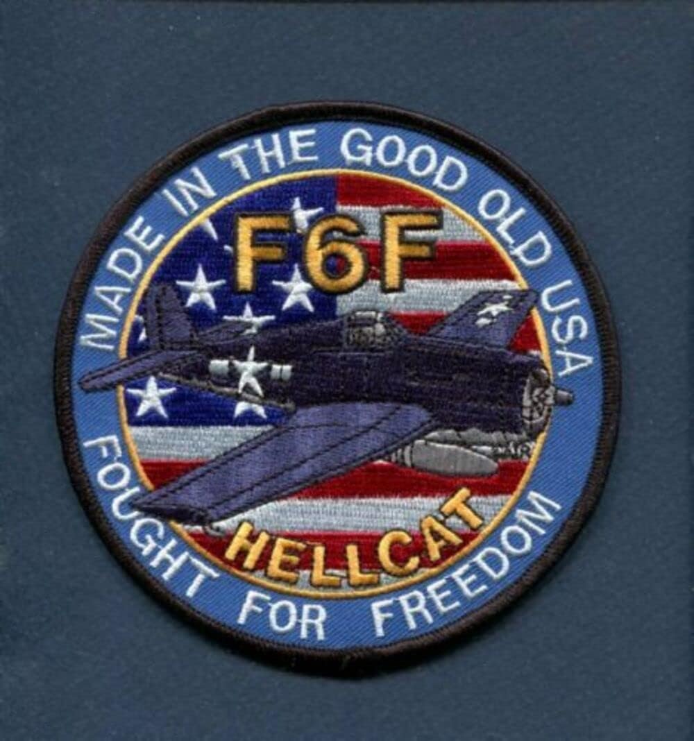 Amazon.com: Embroidered Patch - Patches for Women Man - F6F Hellcat US ...