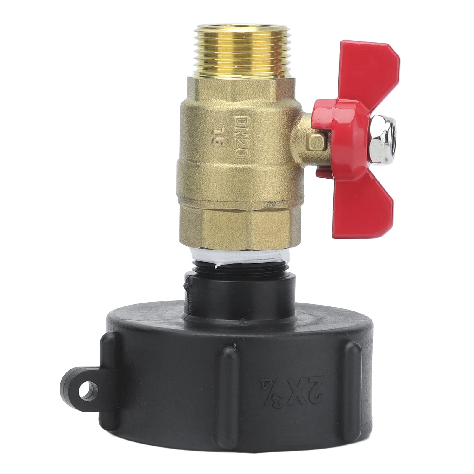 Buy IBC Valve, Tank Tap Adapter 1.6MPa Nominal Pressure Brass Plastic ...