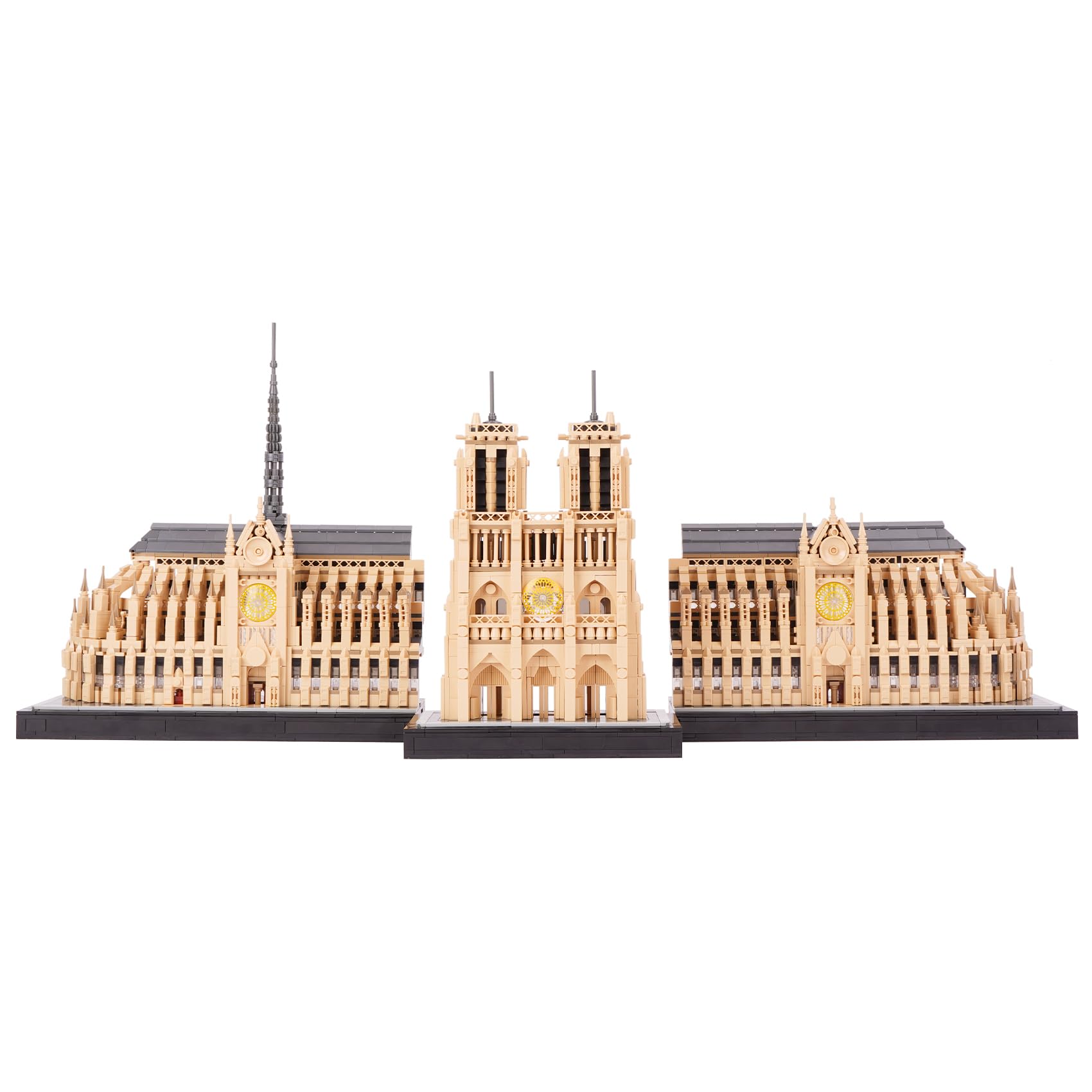 Snapklik.com : Geniteen Architecture Notre-Dame De Paris Model Building ...