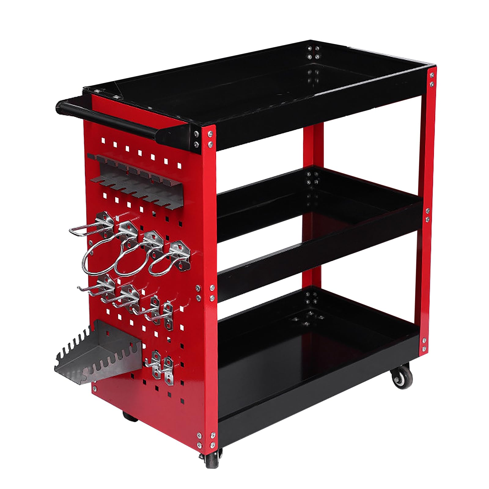 Amazon.com: Heavy Duty Rolling Tool Cart,440lbs Load Capacity ...